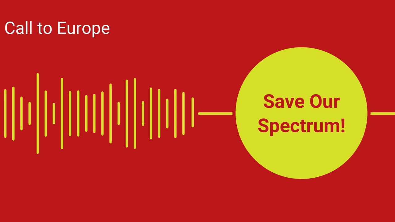 Call to Europe: Save our Spectrum! | EBU
